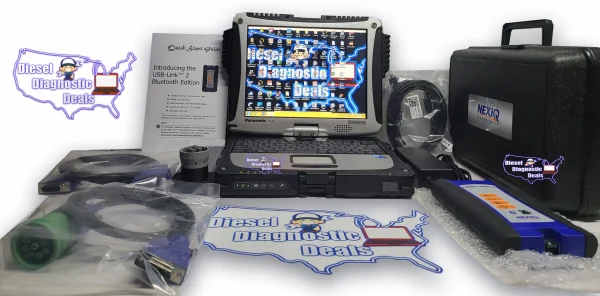 diesel diagnostic scanner laptop 2025 kit CF19 Toughbook & Genuine ...