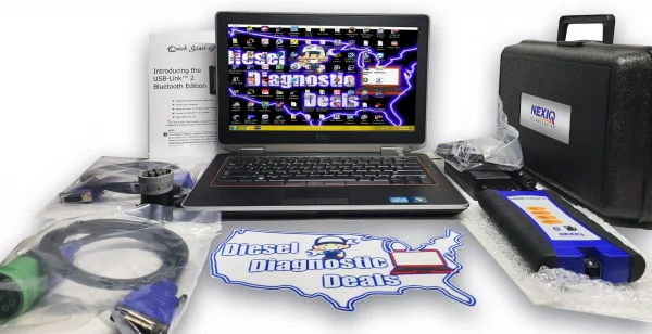 Heavy Duty Truck Scanner With Dpf Regen & Tuner laptop Complete kit ...